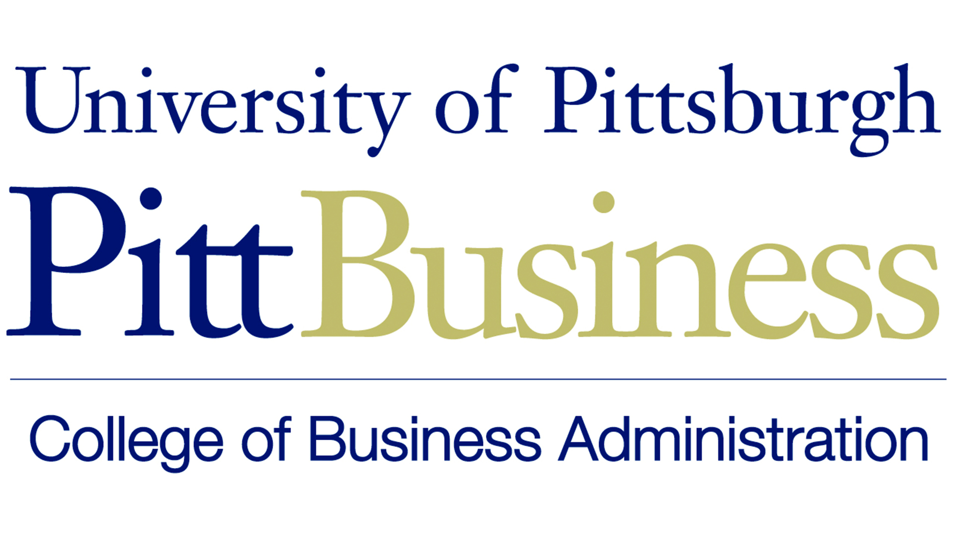University of Pittsburgh – College of Business Administration ...