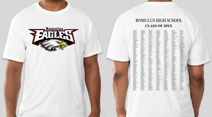 Romulus High School : Commencement Group