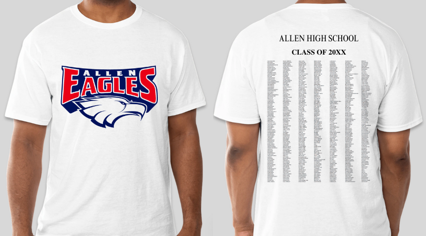 Allen High School : Commencement Group