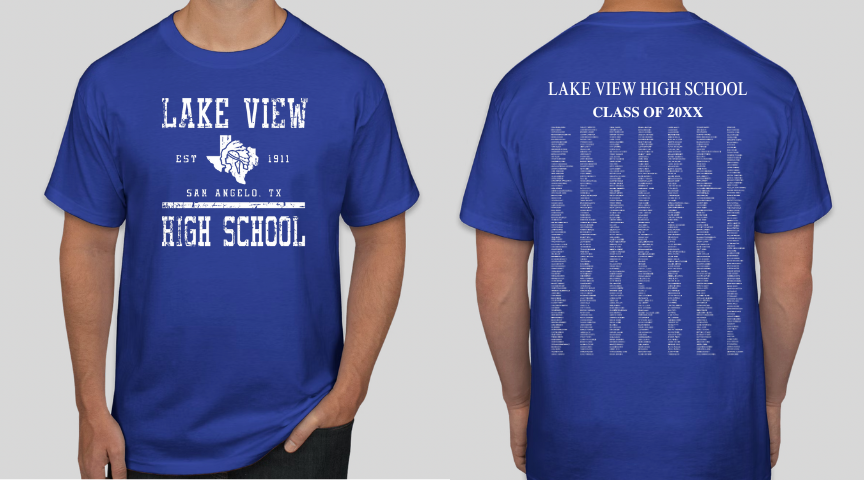 Lake View High School : Commencement Group